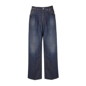 Nine In The Morning Jean Tito 5 poches avec pinces - Homme - Jeans - Bleu - Taille: W34