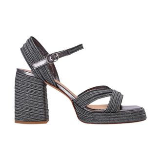 Castaner Femme, Chaussures, Gris, Taille: 38 EU Valle Heeled Sandales