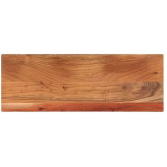vidaXL Dessus de table 90x30x3,8 cm rectangulaire bois massif dacacia vidaXL