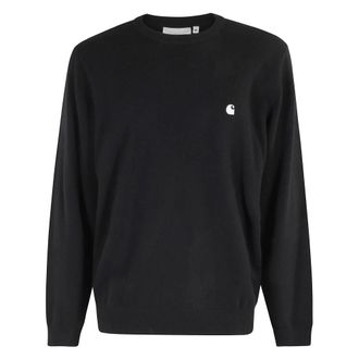 Carhartt Work in Progress Homme, Pulls, Noir, Taille: XL Madison Sweater