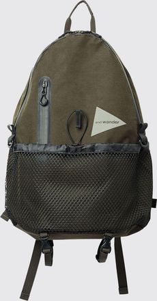 And Wander Sac &agrave; Dos AND WANDER Homme couleur Kaki