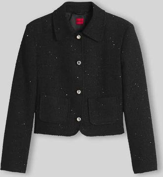 HUGO BOSS Cocktailjacke mit metallischen Zierkn&ouml;pfen
