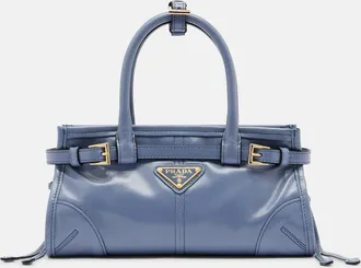 Prada Sac Prada Bonnie Mini en cuir &agrave; anse sup&eacute;rieure