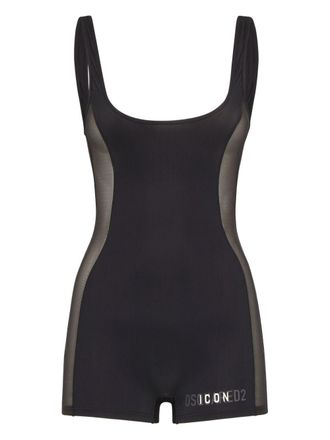 Dsquared2 body à logo imprimé - Noir