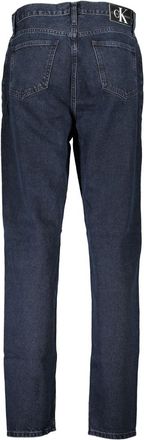 Calvin Klein Cotton Blend Jeans - Blue
