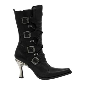 New Rock Ankle Boots - - Shoes - Damen - Schwarzk - 40 EU