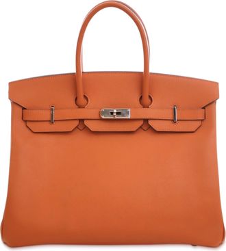 Herm&egrave;s Feu Epsom Birkin Retourne 35