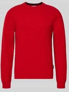 Casual Friday Oversized Strickpullover mit gerippten Abschl&uuml;ssen