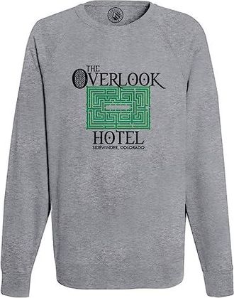 Fabulous Sweatshirt Homme Gris The Overlook Hotel Geek Jeux Video Serie Film