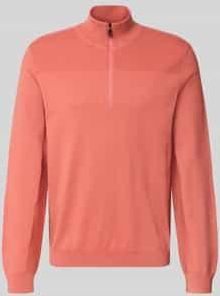 HUGO BOSS Regular Fit Pullover mit Schurwoll-Anteil Modell KN_Momentum-X QZ