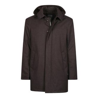 Herno Mittlere Daunenjacke - - Coats - Herren - Braun - M