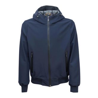 H&egrave;SKIMO Homme, Sweatshirts et sweats &agrave; capuche, Bleu, Taille: 2XL Giubbotto in softshell tech