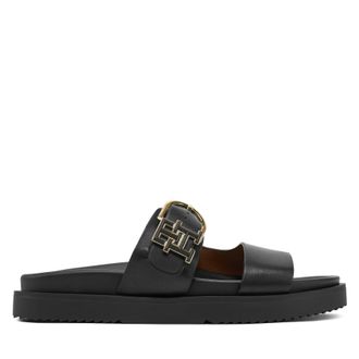 Tommy Hilfiger Pantoletten Tommy Hilfiger FW0FW08512 Schwarz