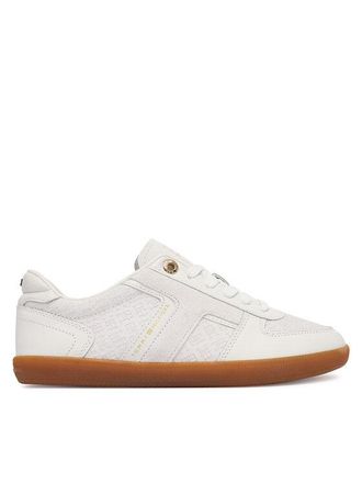 Tommy Hilfiger Sneakers Th Tribeca Sneaker Monogram FW0FW09691 Wei&szlig;