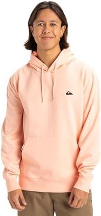 Quiksilver Pull en Polaire Basic Hoodie Young Men Homme Rose XL