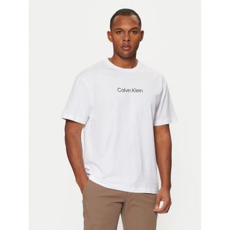 Calvin Klein T-Shirt Hero K10K111346 Wei&szlig; Regular Fit