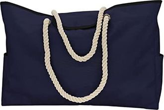 Generic Grand sac de plage pour femme, sac fourre-tout résistant au sable, sac de plage pour salle de sport, épicerie, voyage, bagage à roulettes pour filles 