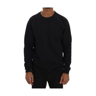 Daniele Alessandrini Baumwollpullover mit Rundhalsausschnitt - - Sweatshirts & Hoodies - Herren - Blau - L