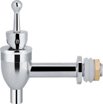 Filfeel Kupfer Wasserhahn, waschtischarmatur Wein Bierfass Getr&auml;nk Getr&auml;nkeautomat Ersatz Zapfen (1,2 cm) Chrom