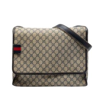 Gucci Sac bandouli&egrave;re vintage Pre-owned - Femme - Pre-owned - Beige - Taille: ONE Size