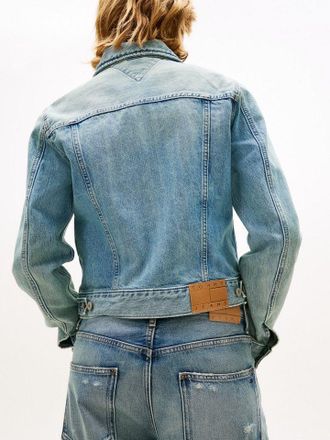 Tommy Jeans Outdoorjacke CLASSIC TRUCKER EXT BJ8012 mit dezentem Logo