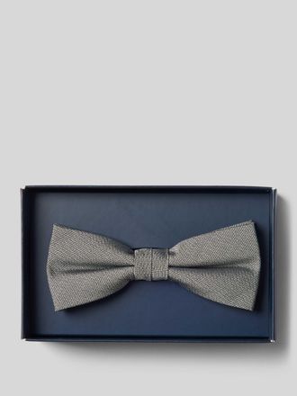 Willen Krawattenfabrik Fliege aus Seide mit Strukturmuster