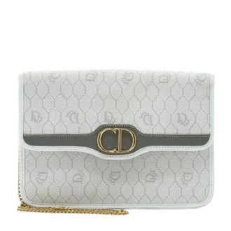 Dior Pre-owned Cuir sacs-main - Femme - Pre-owned - Blanc - Taille: ONE Size