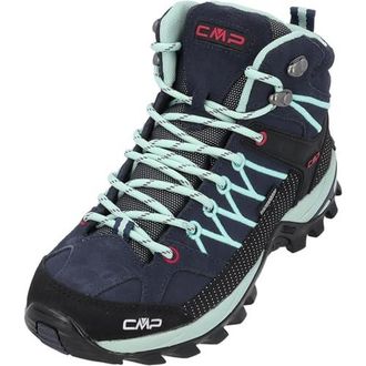 F.lli Campagnolo Femme Rigel Mid WMN Trekking Shoes WP Chaussures de randonn&eacute;e, Bleu-Turquoise (Blue-Acqua), 38 EU