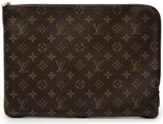 Louis Vuitton Pre-owned Etui Voyage MM - Femme - Pre-owned - Brun - Taille: ONE Size