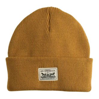 Levi's Backpatch Beanie - - Accessories - Herren - Braun - ONE SIZE
