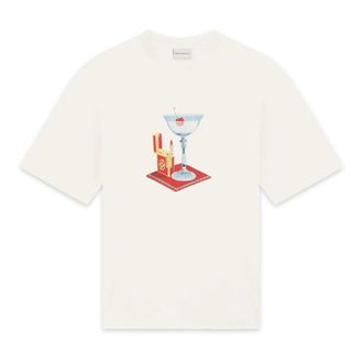 Dr&ocirc;le de Monsieur T-Shirt Cocktail - - Tops - Herren - Wei&szlig; - S