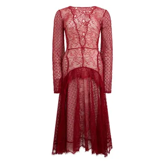Alberta Ferretti Femme, Robes, Rouge, Taille: 38 FR Robe Longue &Eacute;l&eacute;gante pour &Eacute;v&eacute;nements Sophistiqu&eacute;s