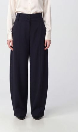 Pinko Weite Cr&ecirc;pe-Hose mit hohem Bund mit Baggy-Passform