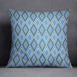 Bonamaison Le Jardin du Lin Kissenhüllen, Cotton, Mehrfarbig, 45x45