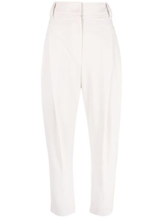 Brunello Cucinelli Tapered-Hose - Nude