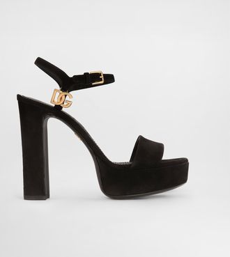 Dolce & Gabbana Sandalo Plt - Frau Sandalen Und Wedges Schwarz 37.5