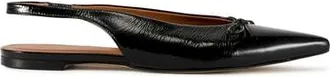 Saison 1865 Slingbacks Fatal en cuir verni