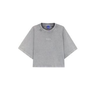 HUGO BOSS Femme, Tops, Gris, Taille: 36 FR Dorlina B 1 T-shirt