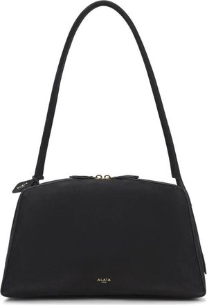 Alaia Femme, Sacs, Noir, Taille: ONE Size Le Bouledogue Shoulder Bag