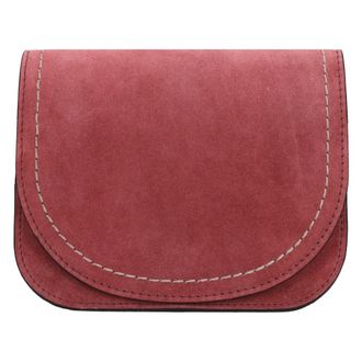 Gianni Chiarini Suede Schultertasche - - Bags - Damen - Rot - ONE SIZE