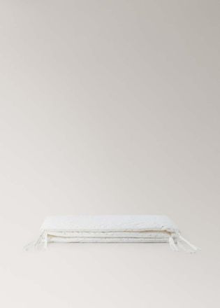 Mango Tour de lit pour enfant en gaze de coton gris - Home - Taille unique - MANGO HOME