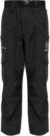 Yohji Yamamoto Homme, Pantalons, Noir, Taille: M F1 Cargo Pants