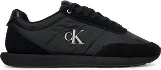 Calvin Klein Sneakers Retro Runner Ess Mix Mat YM0YM01361 Schwarz