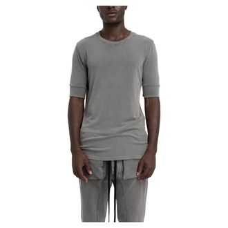 Thom Krom Homme, Tops, Gris, Taille: S T-shirt &agrave; Manches Longues