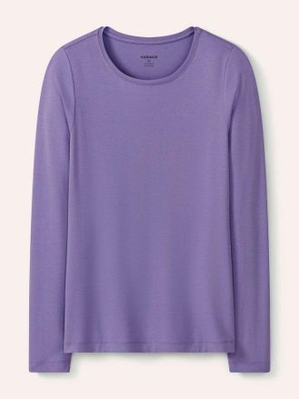 Walbusch Langarmshirt Damen Viskose-Shirt Langarm Rundhals leicht tailliert, pflegeleicht