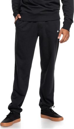 Quiksilver Mens Basic Track Pants, Black, Estándar