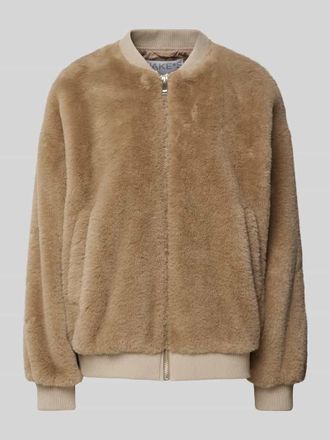 Jake*s Jacke mit Kunstfellbesatz