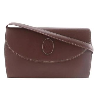 Cartier Pre-owned Must Line Calf 2way Shoulder Bag - Femme - Pre-owned - Rouge - Taille: ONE Size