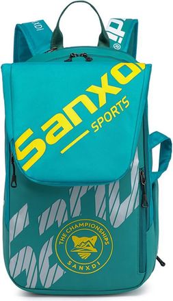 Generic Generisches faltbares Tennis -Rucksack 3 Schl&auml;ger Badminton Rucksack Sport -Rucksack (Lake Blue)