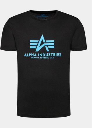 Alpha Industries Alpha Industries T-Shirt Basic 100501 Schwarz Regular Fit